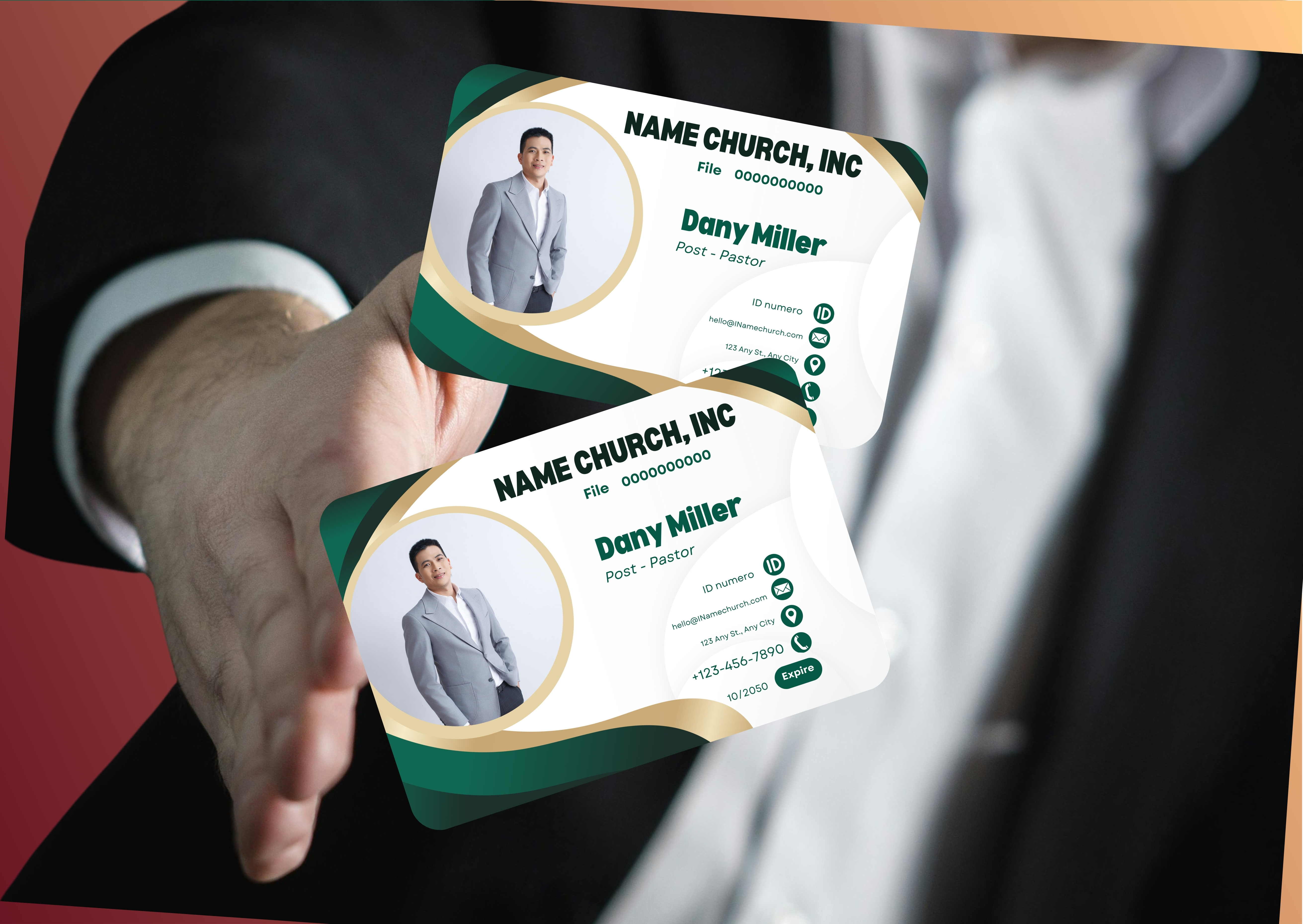 Church membership card | Hotmart
