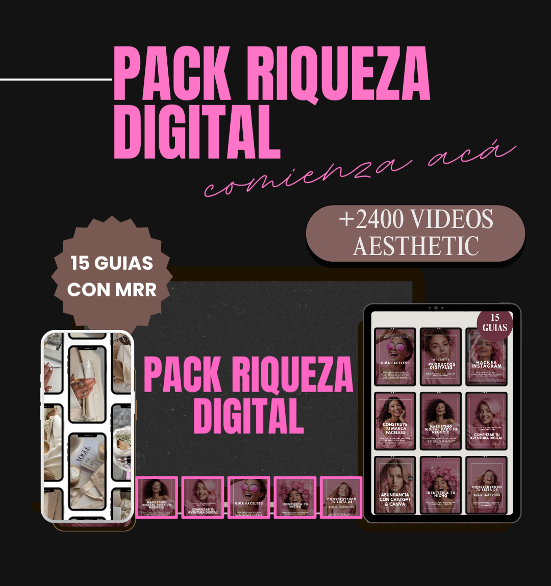 PACK RIQUEZA DIGITAL - Patricia hermoso silva | Hotmart