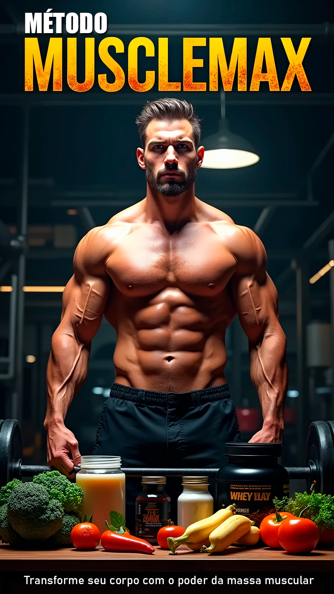 MÉTODO MUSCLEMAX: Transforme seu corpo com o poder da Massa Muscula...