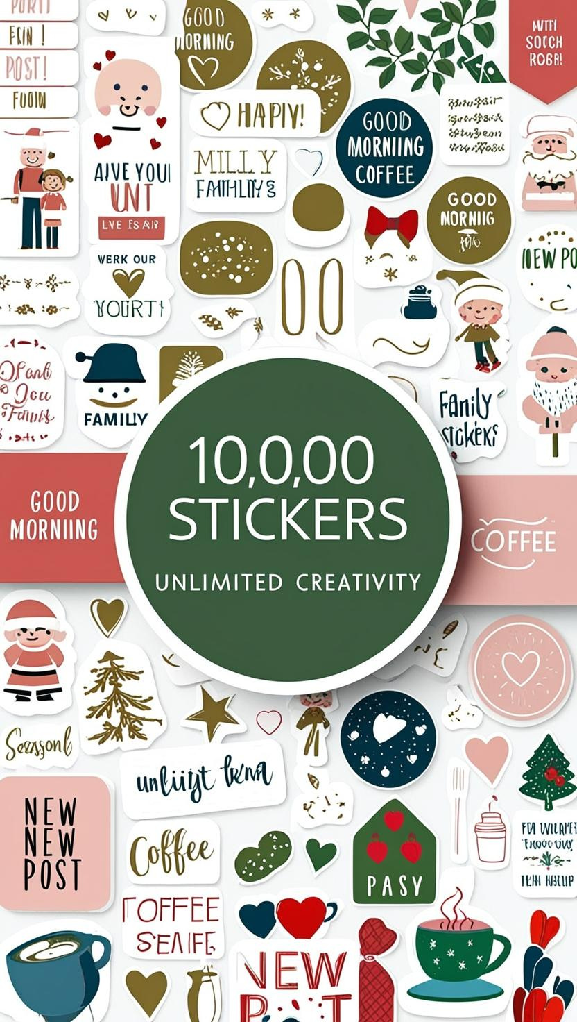 10,000 Stickers – Unlimited Creativity - Rita Pinto | Hotmart