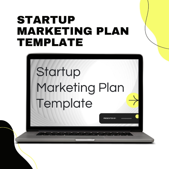 Startup Success Marketing Plan Template - Editable PowerPoint - Com...