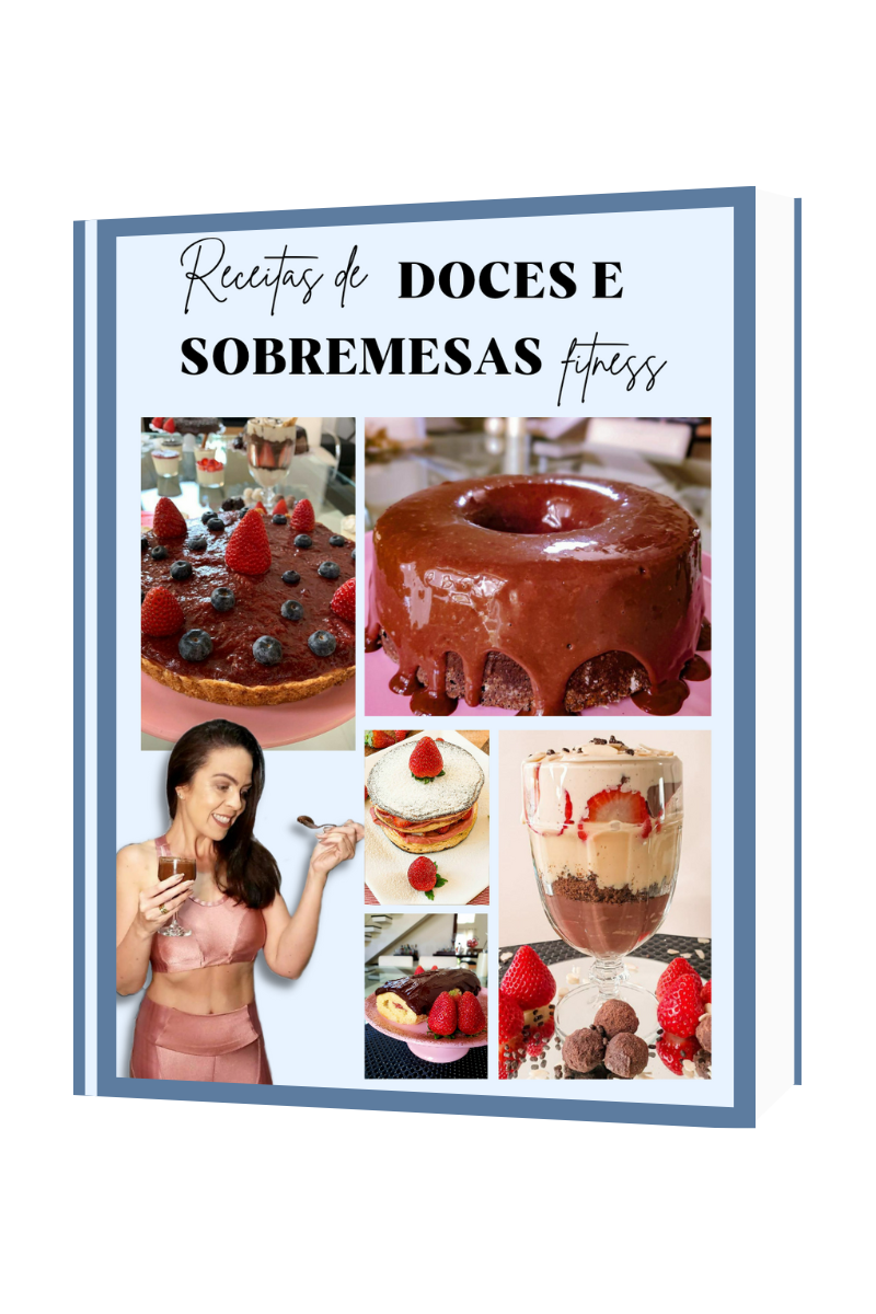 E-Book de Receitas de Doces e Sobremesas Fitness - Kátia Bicudo | H...