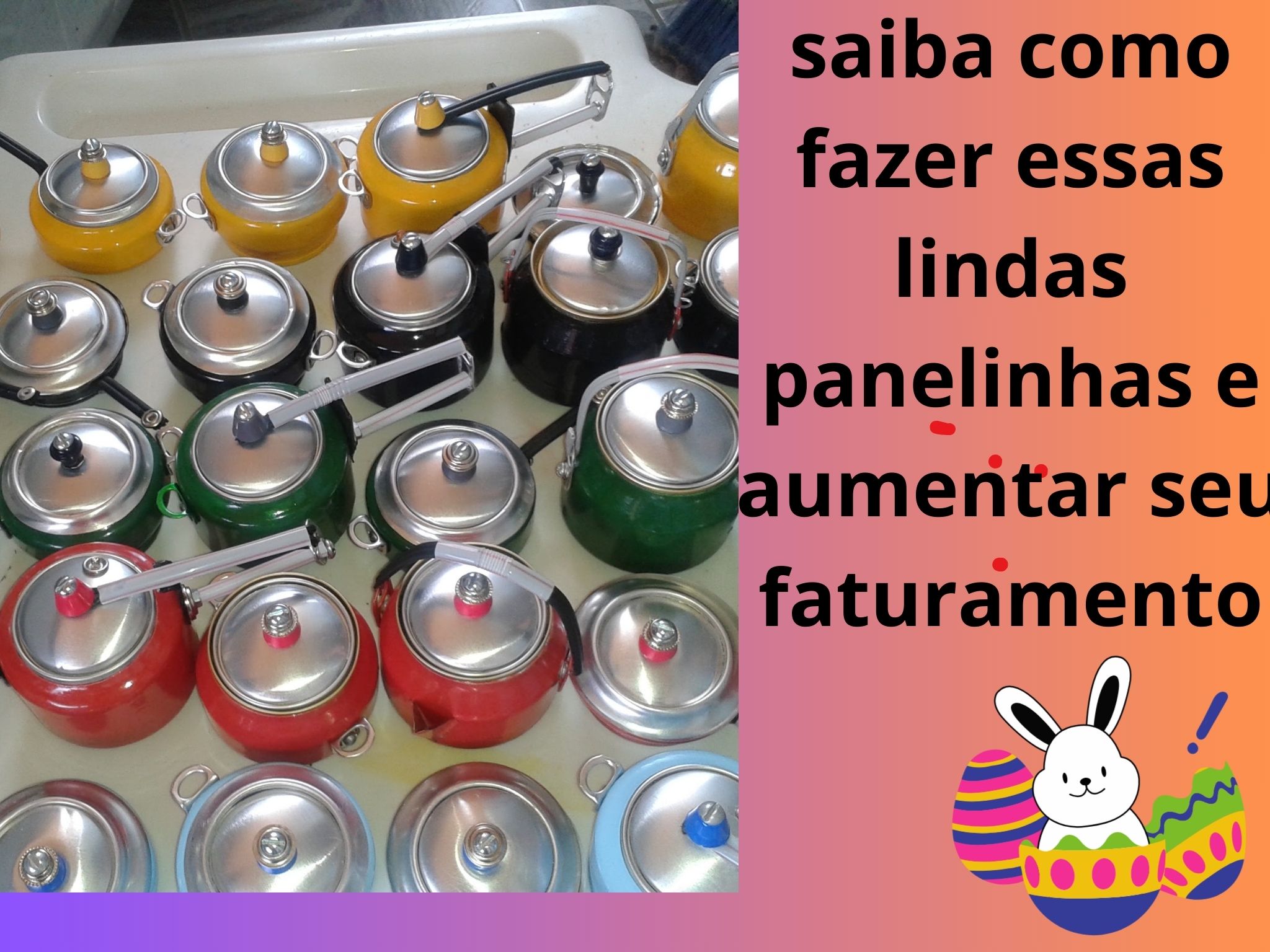 Como fazer lindas panelinhas com latinhas - Severino | Hotmart