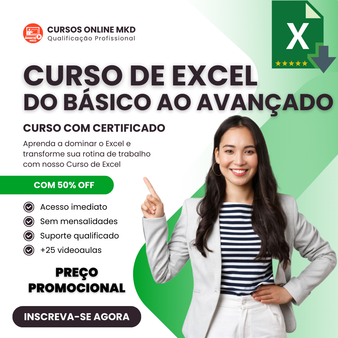 Curso - Excel do Básico ao Avançado