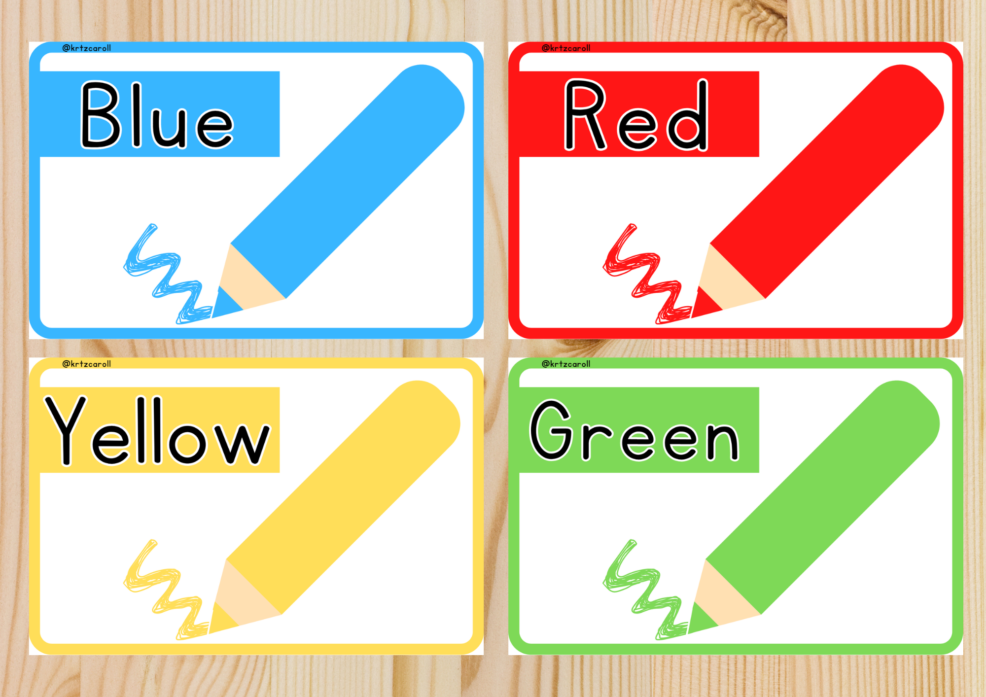 Colors | Classroom Flashcards