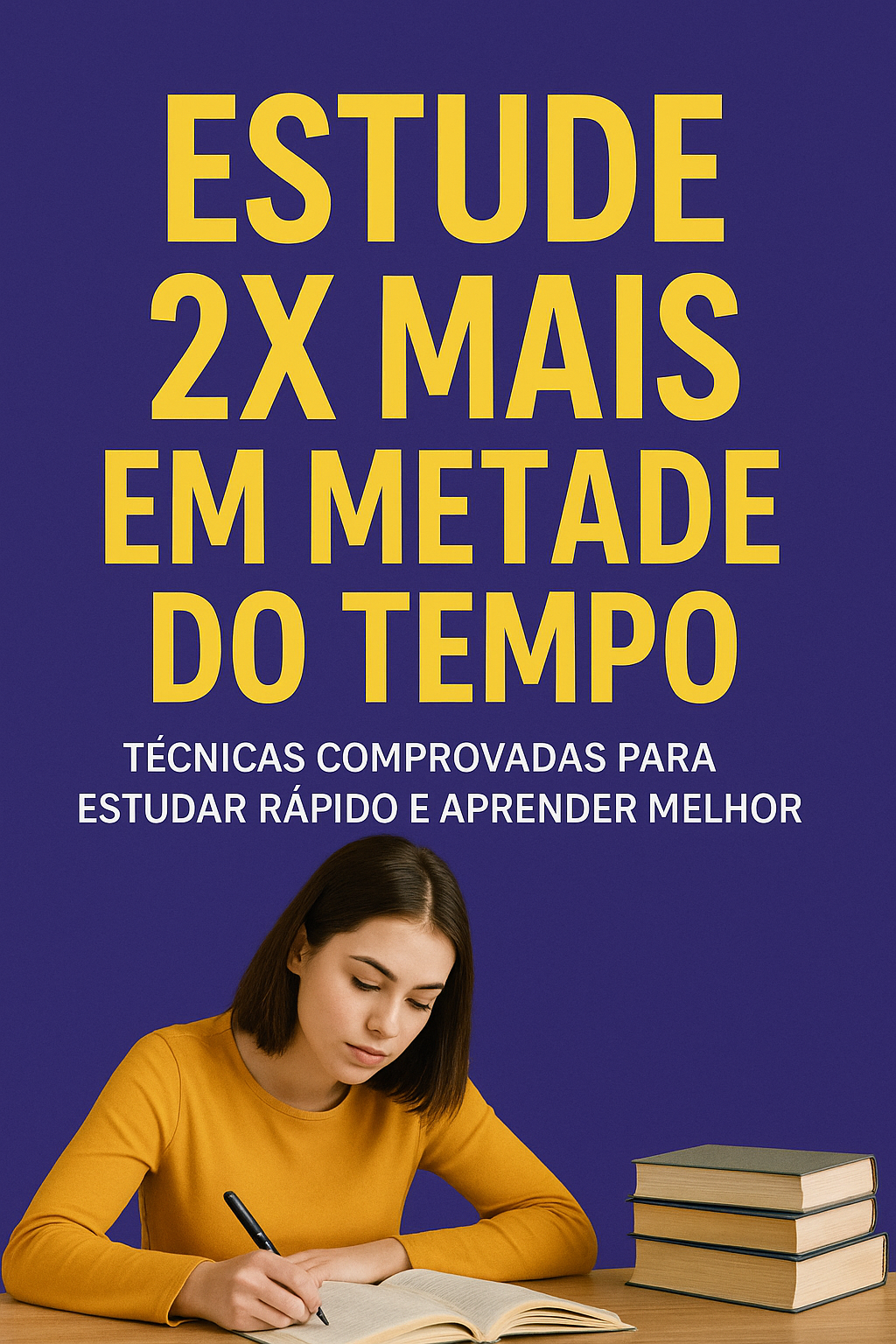 Estude 2x vezes mais em metade do tempo | Hotmart
