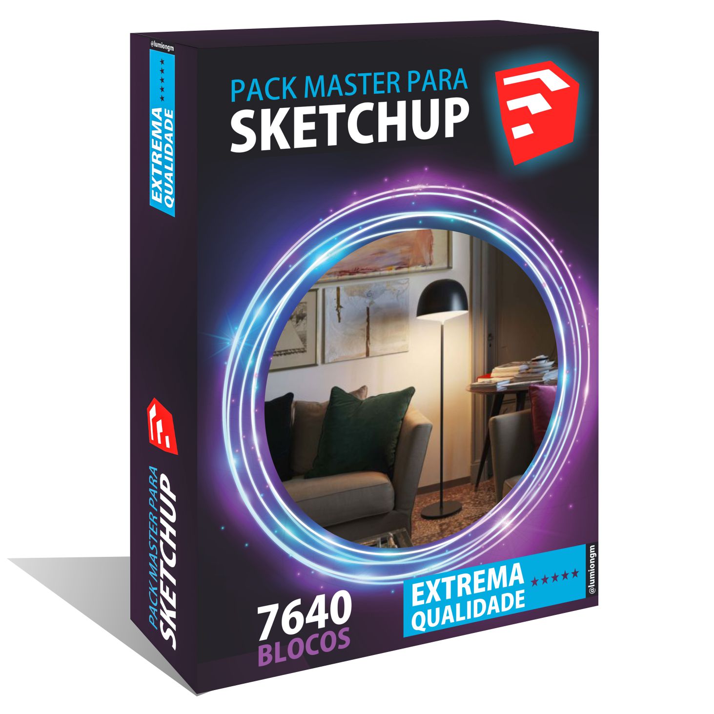 Pack Master de Blocos para SketchUp - Render GM | Hotmart