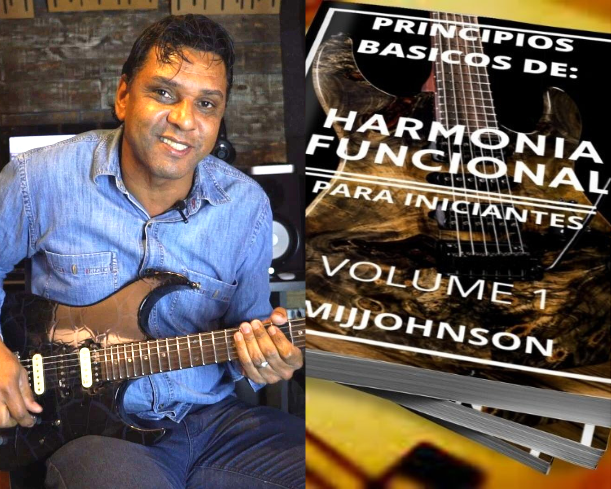 COMBO GUITARRA INICIANTE + E-BOOK HARMONIA PARA INICIANTE - MIJJOHN...