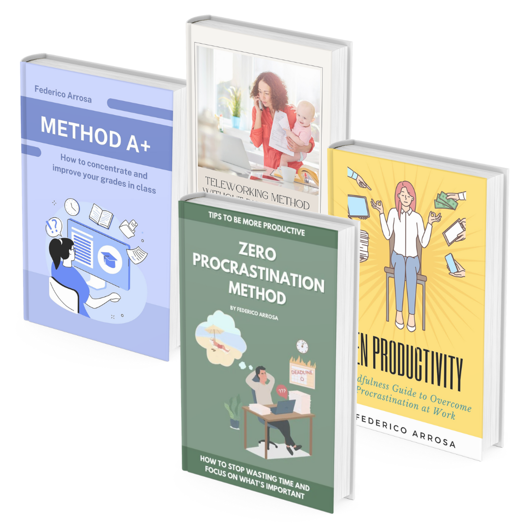 Zero Procrastination Method 4 in 1 Bundle
