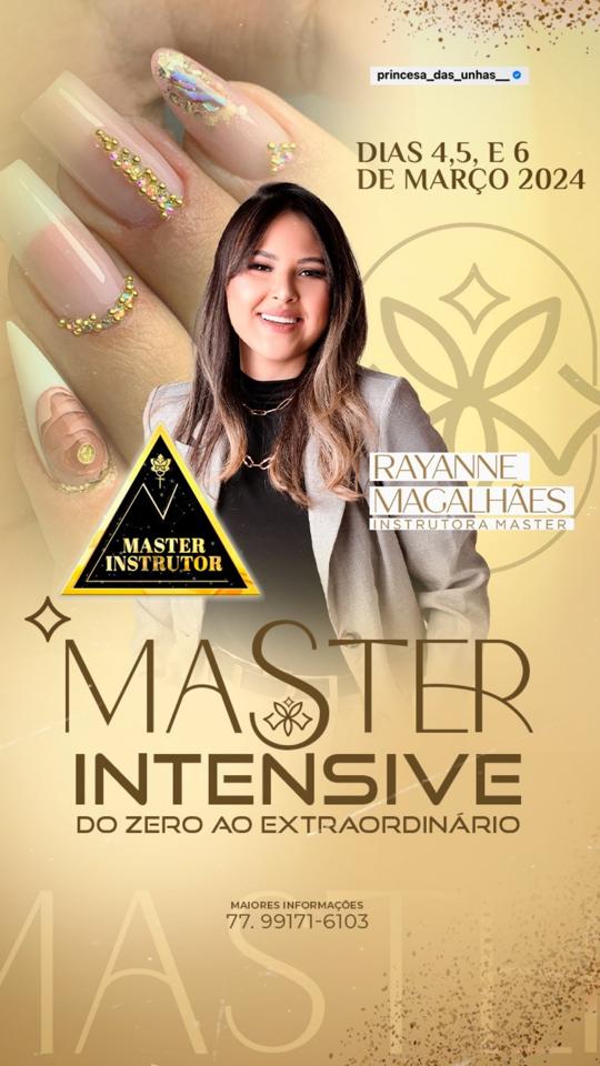 MASTER INTENSIVE - Rayanne Magalhães Coelho Castro | Hotmart
