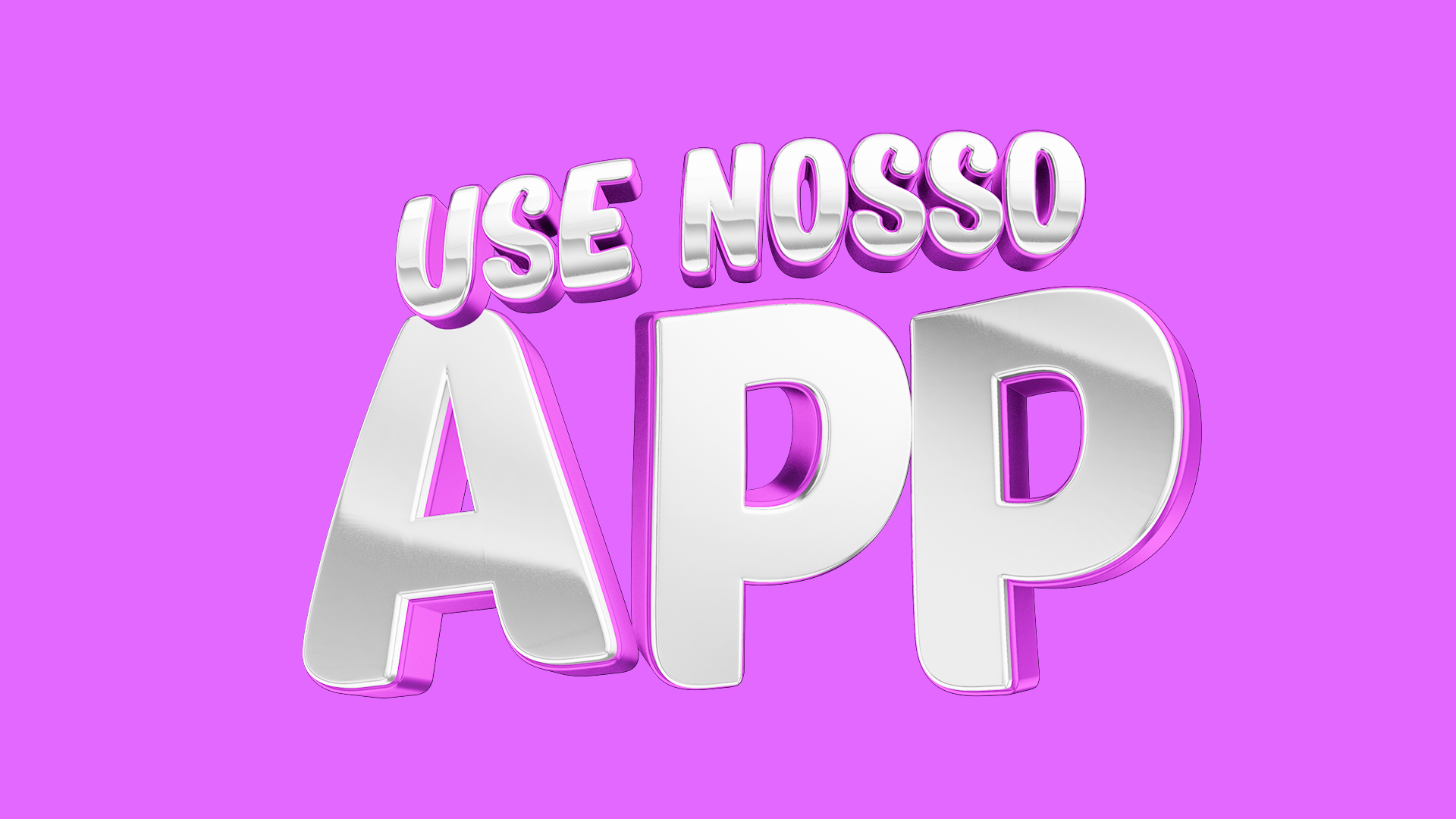 Selo 3D - Use nosso APP