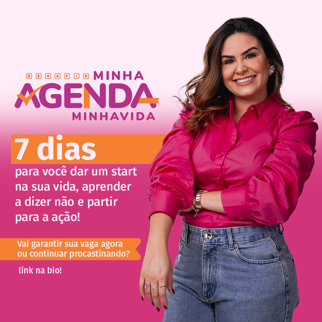Desafio Minha Agenda, Minha Vida - Instituto Luana Rolim | Hotmart