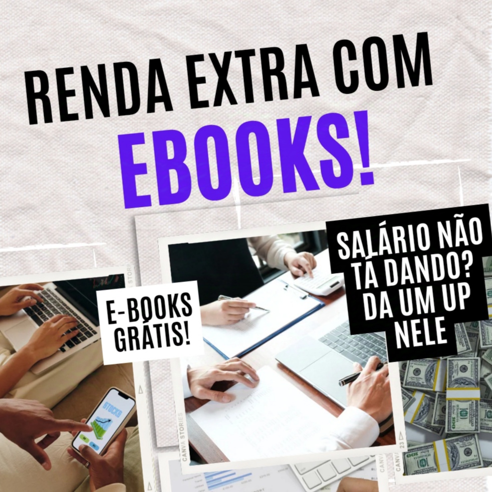 Renda Extra com Ebooks - O Piglas | Hotmart