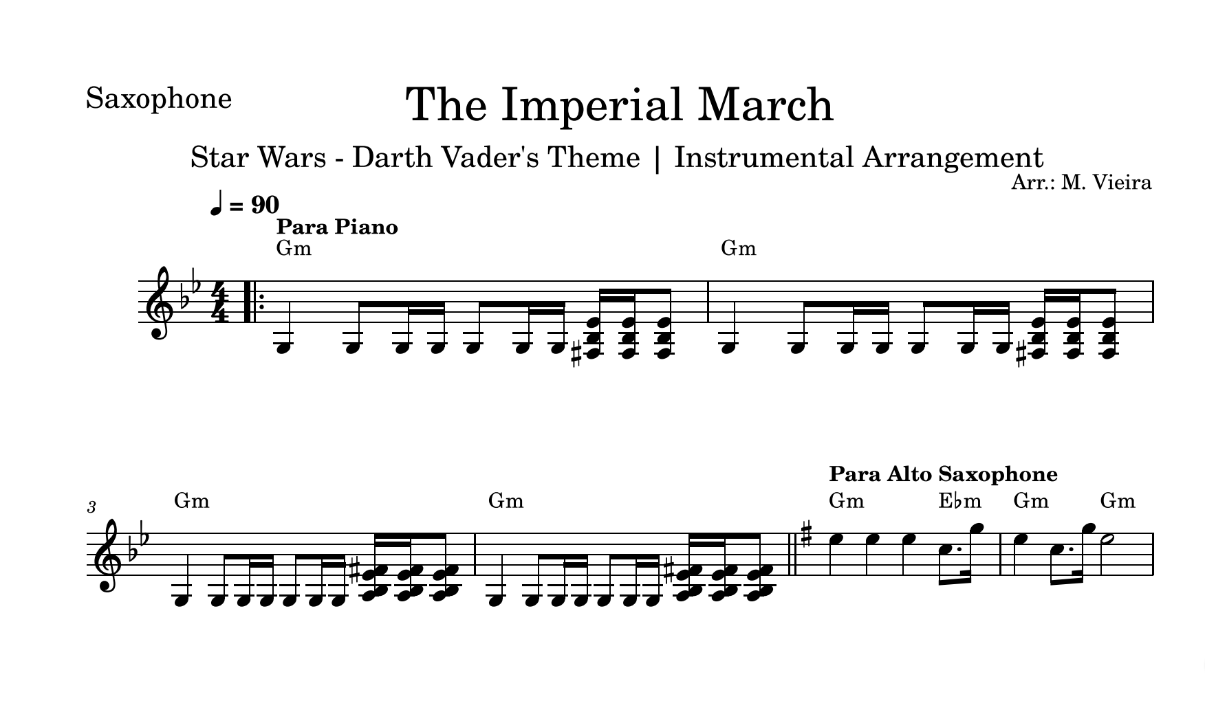 Marcha Imperial - Saxofone - Música para Casamento | Hotmart