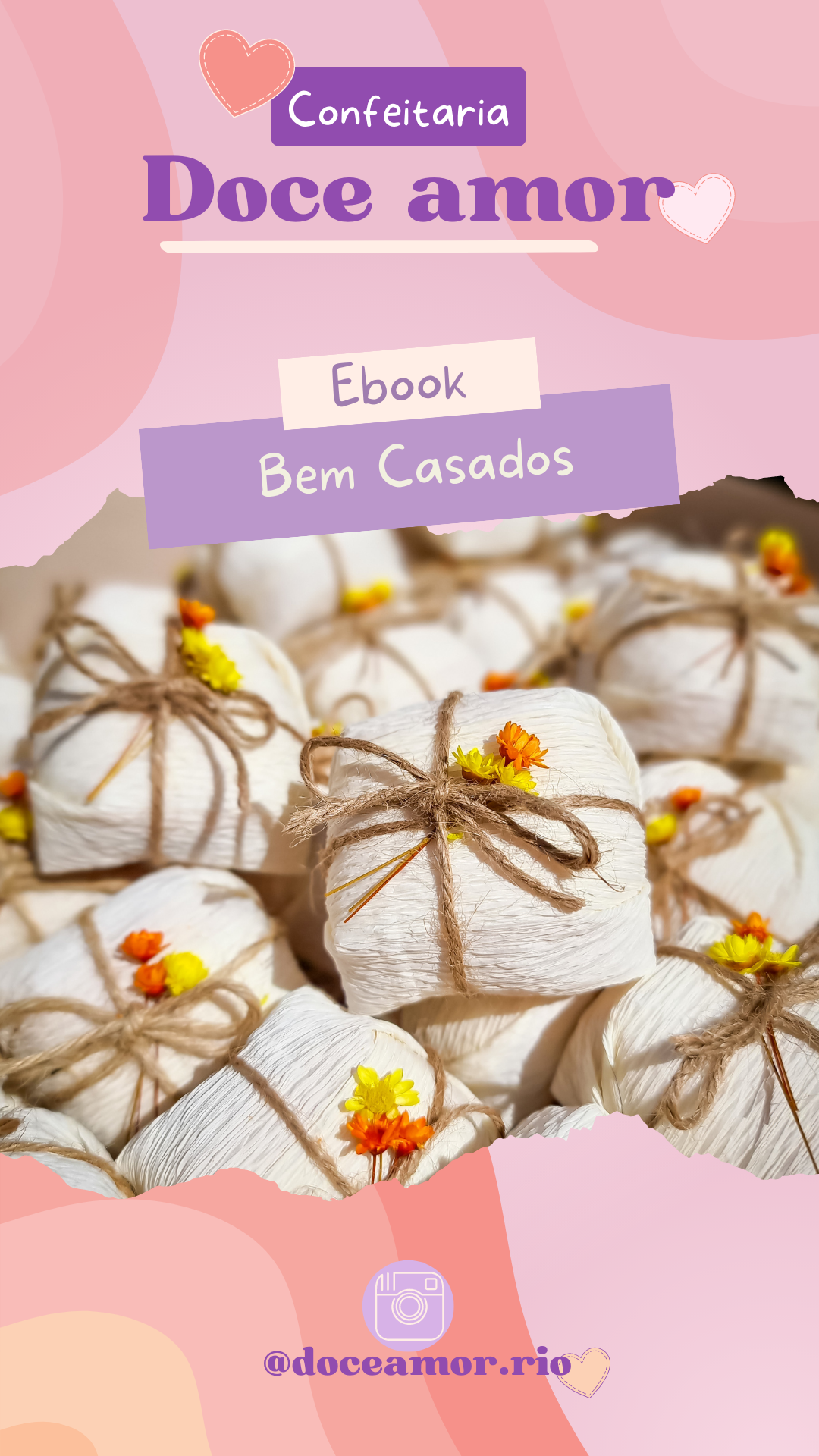 Ebook Bem Casados - Confeitaria Doce Amor | Hotmart