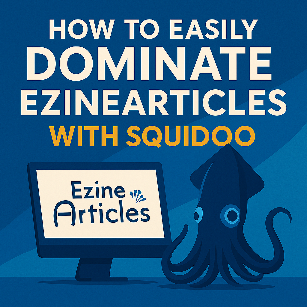 How To Easily Dominate Ezinearticles With Squidoo - RUD JOSÉ GRIGO...