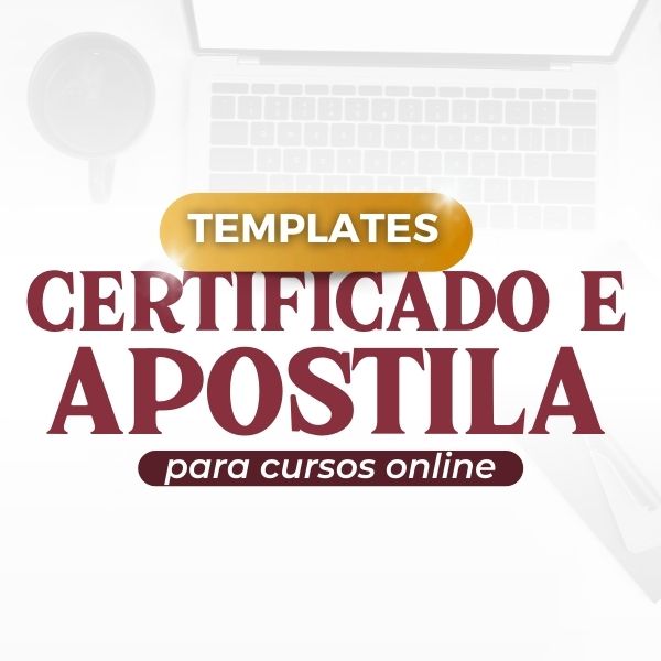 Templates de Apostilas e Certificados de Maquiagem - Aline Moraes