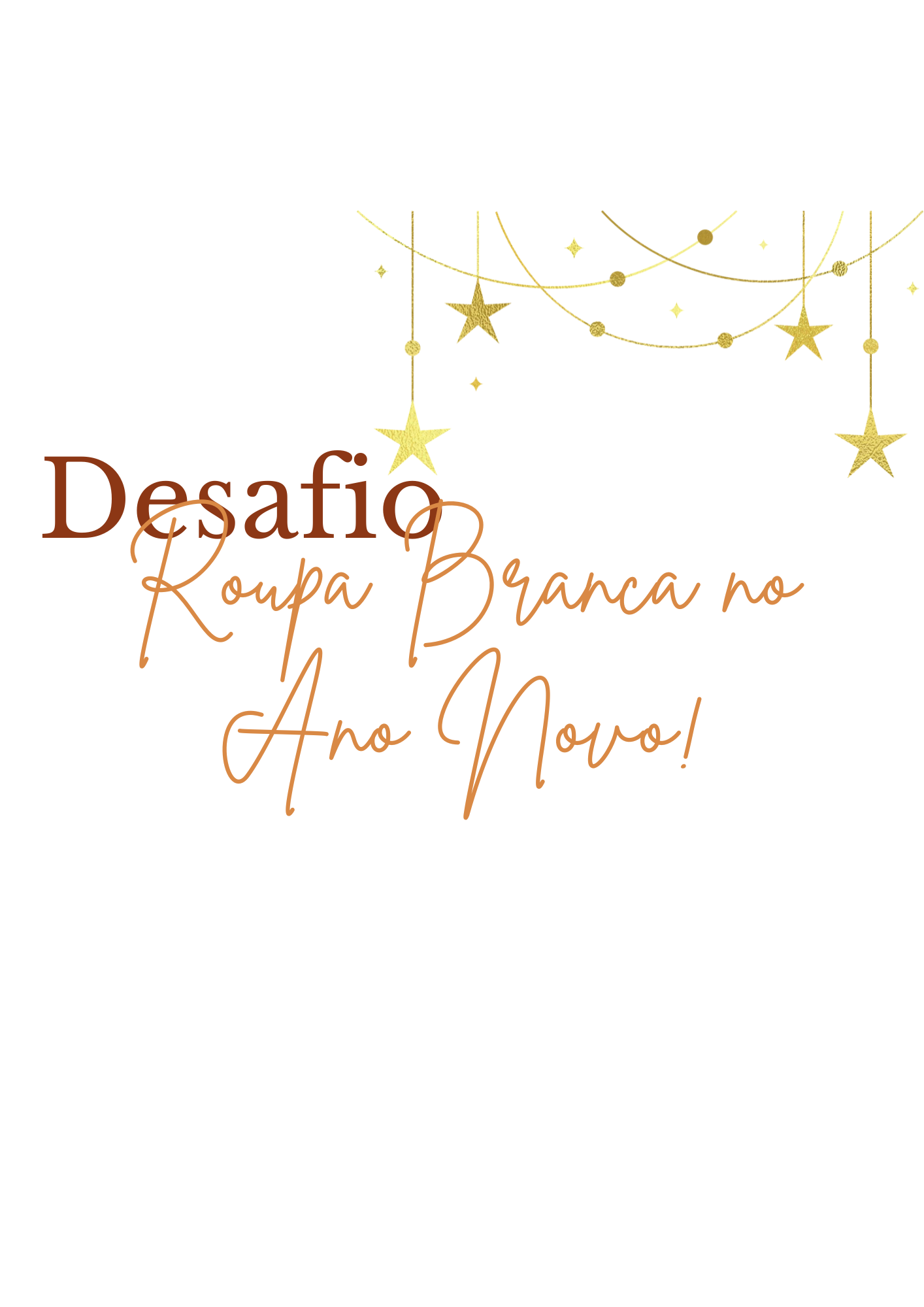 DESAFIO Roupa Branca no Ano Novo!