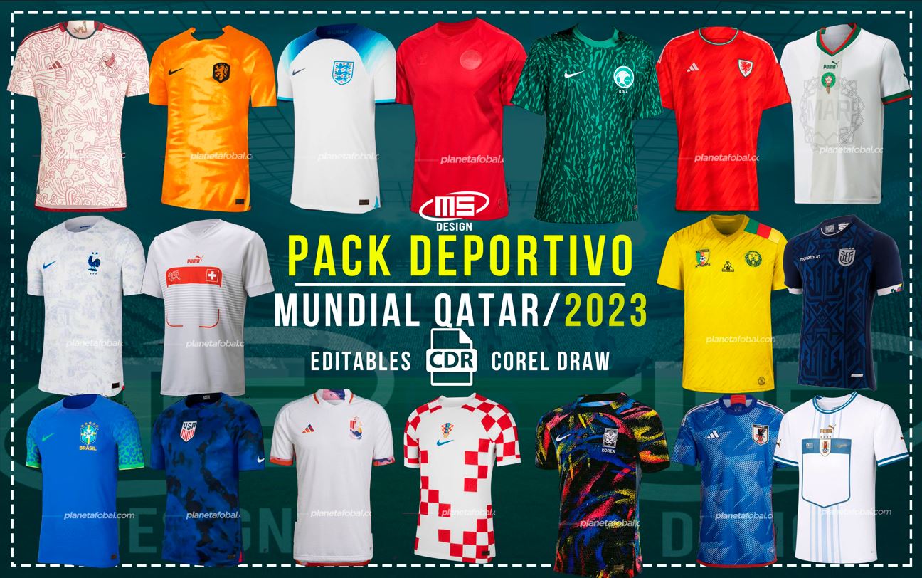 MEGA PACK MUNDIAL QATAR 2022 - Mundo Sport Design | Hotmart