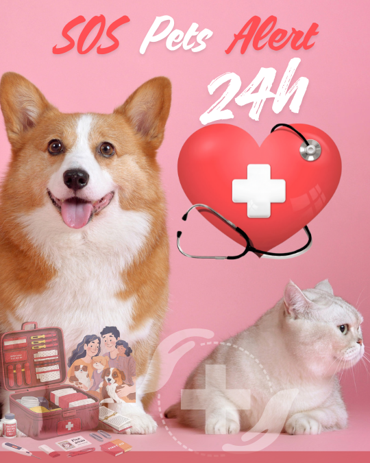 SOS Pets Alert 24h -Saúde e Primeiros Socorros para Pets 🐾🚑 - D...