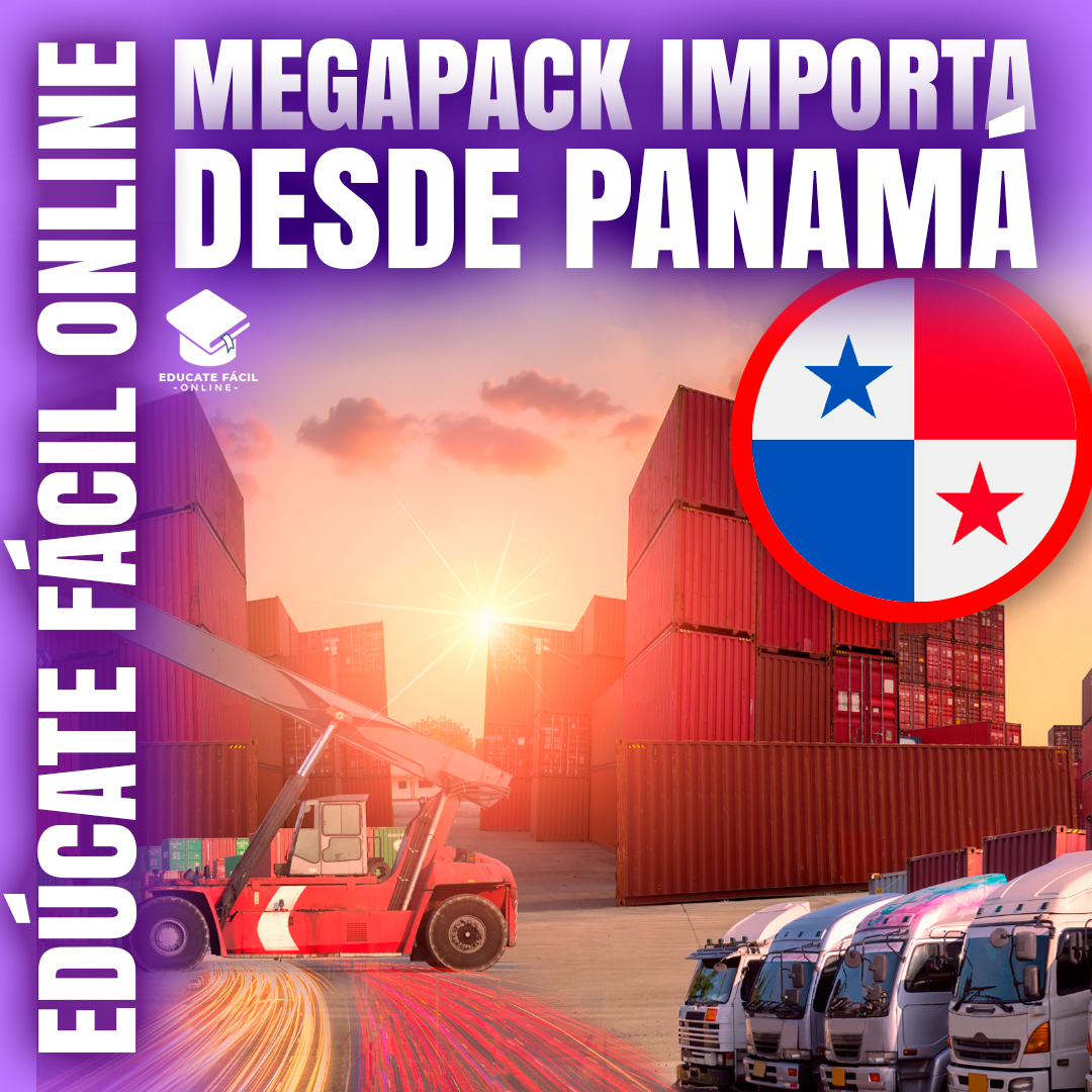 MEGAPACK IMPORTA DESDE PANAMA - Educatefacil en Linea | Hotmart