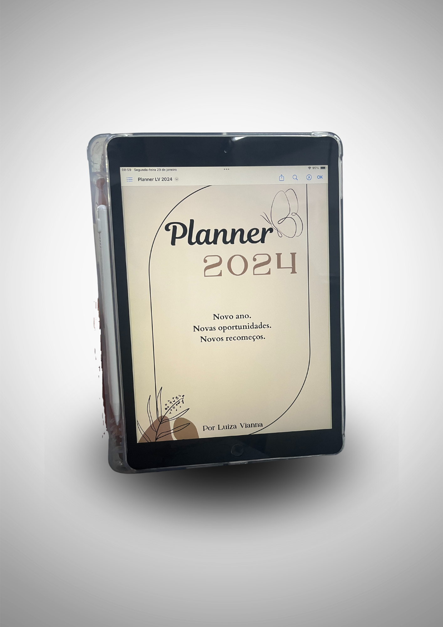 Planner LV 2024 - Luiza Vianna de Almeida Calvo | Hotmart