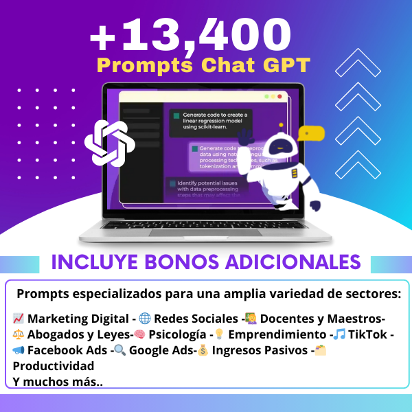 PACK +13 MIL PROMPTS CHAT-GPT - AV PACKS | Hotmart