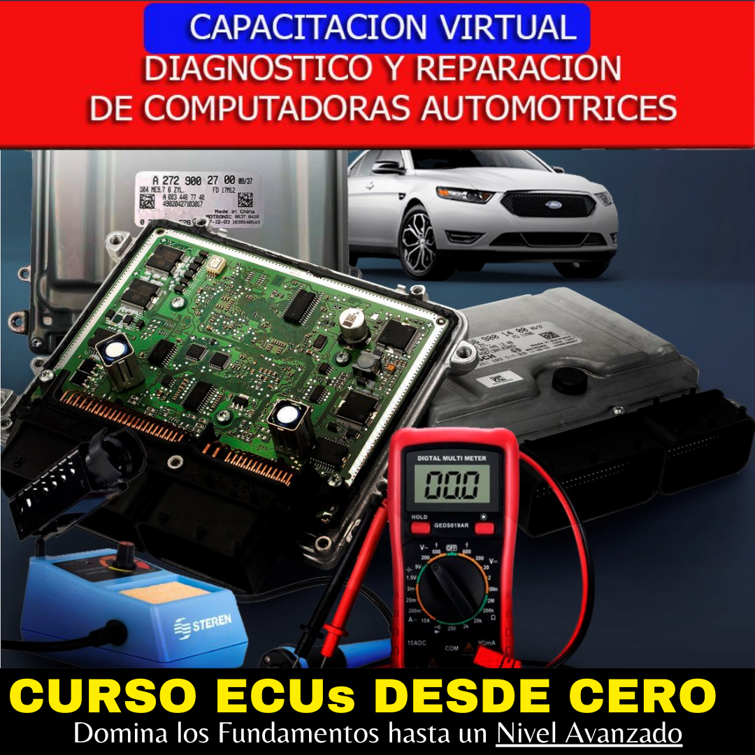 ECU Master: Curso de Diagnóstico y Reparación de Computadoras de ...