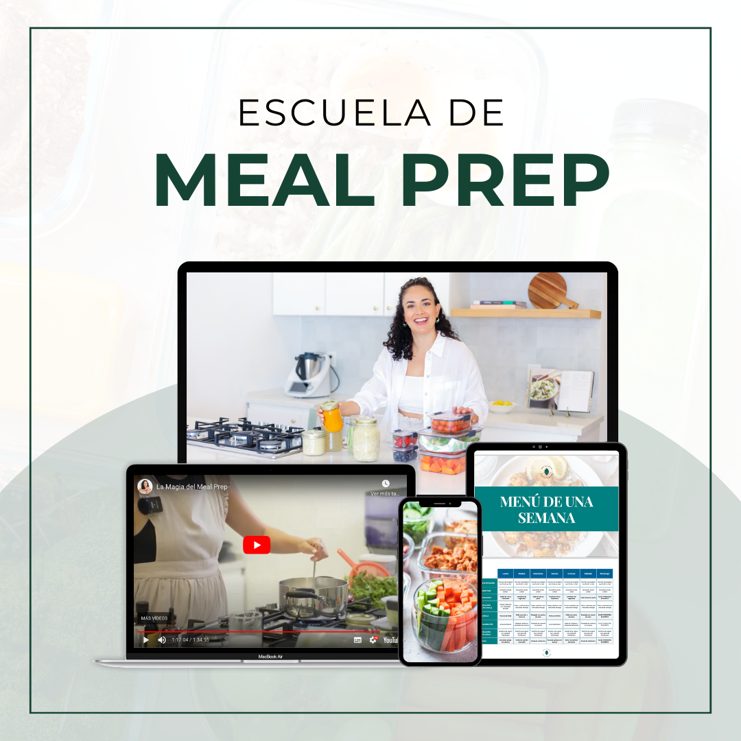 Escuela de Meal Prep - Más Vida María | Hotmart