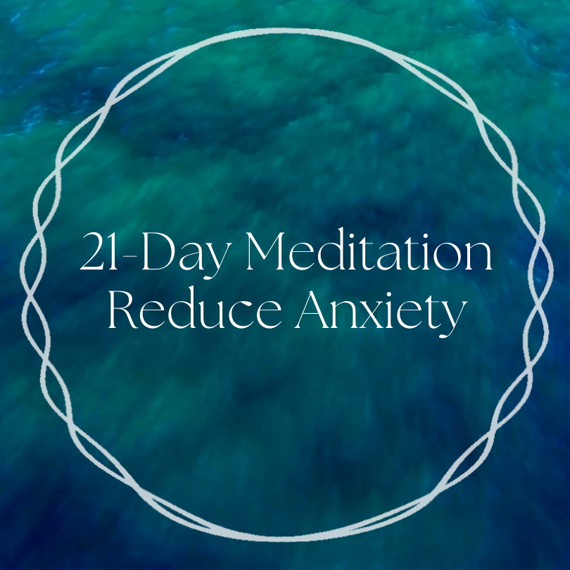 21-Day Guided Meditation: Reduce Anxiety - Marinês Luz | Hotmart