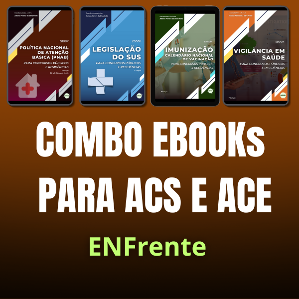 COMBO ACS E ACE - EBOOKS ( EM PDF) DA ENFRENTE ENFERMAGEM CONTINUAD...