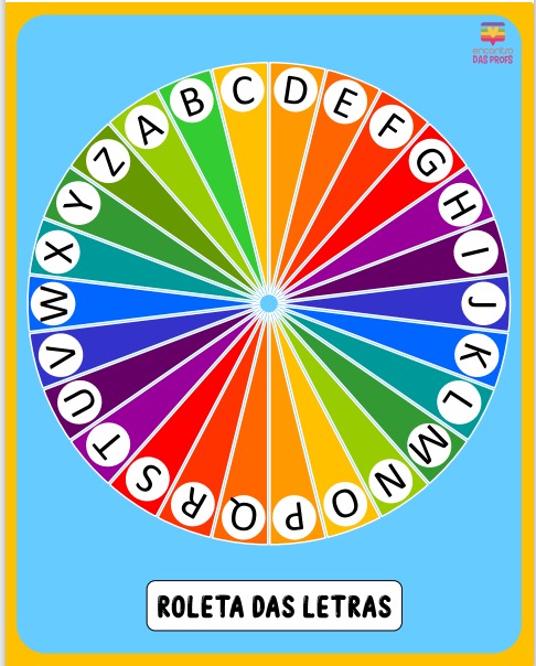Roleta das letras - Encontro das Profs - Encontro das Profs | Hotmart