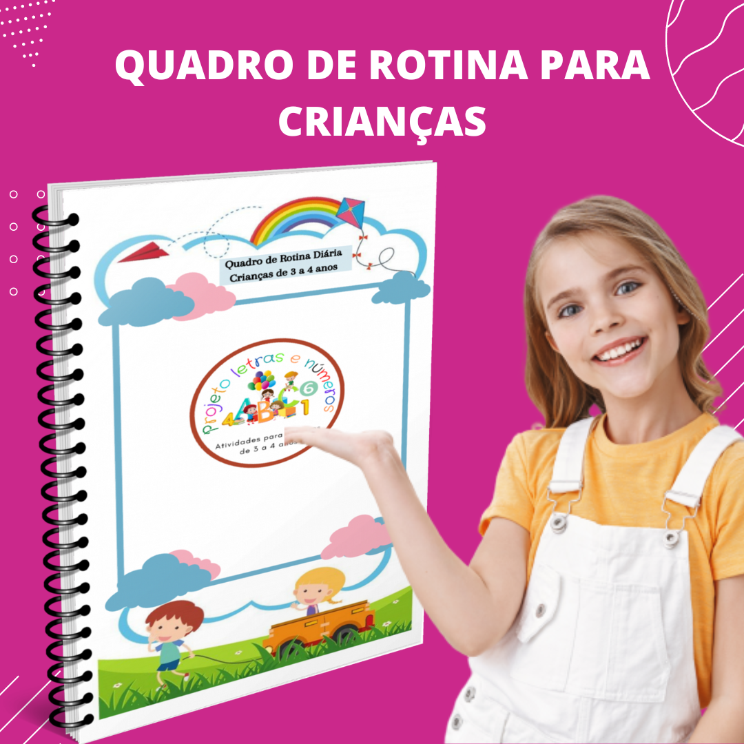 QUADRO DE ROTINA PARA CRIANÇAS - Alessandra Moura Borges Cristiano ...
