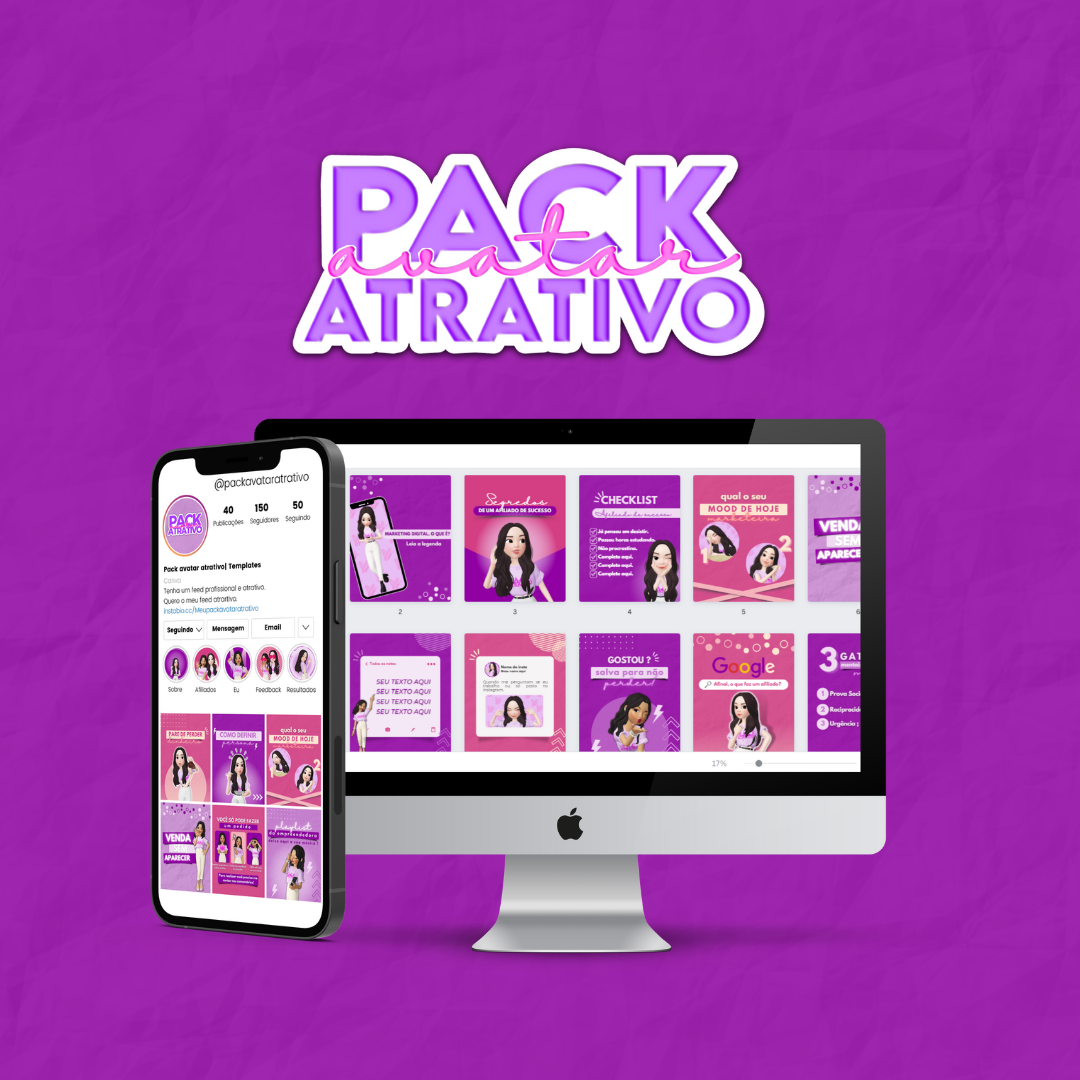 Pack Avatar Atrativo - BiancaCristina Marques Rodrigues | Hotmart