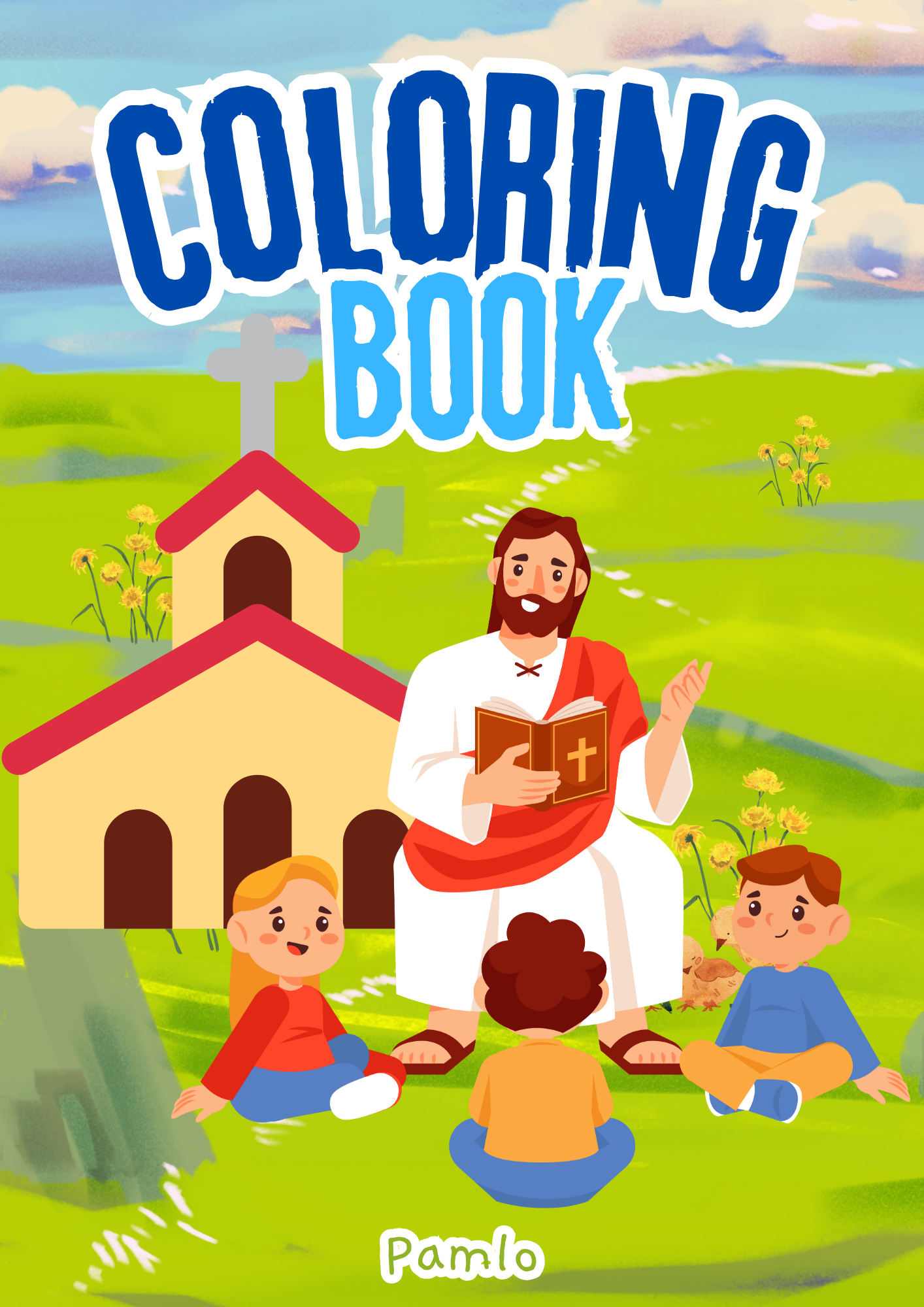 COLORING CATHOLIC BOOK