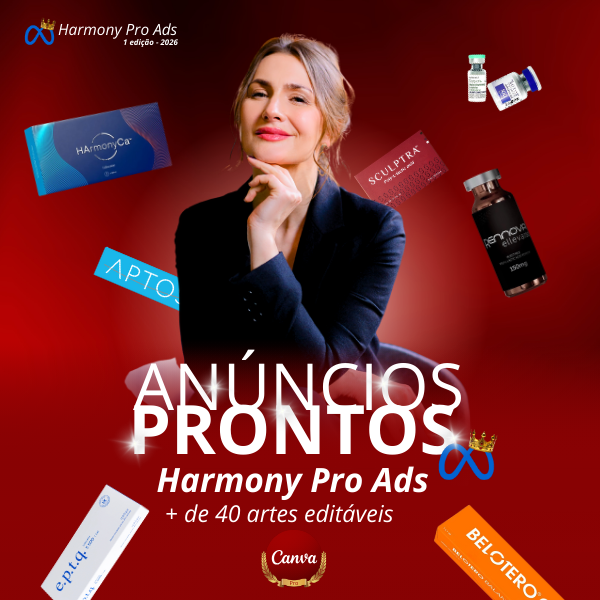Harmony Pro Ads - Pack de artes editáveis no Canva - Beatriz Duarte...