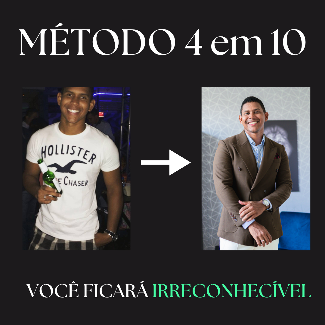 4 PASSOS para ficar mais bonito em 10 dias.