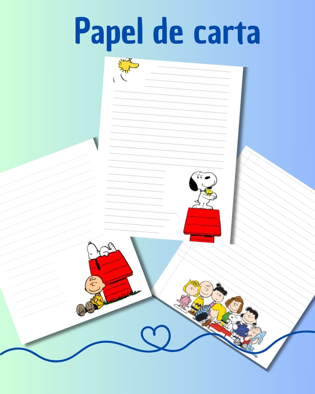 Papel de Carta Snoopy | Hotmart