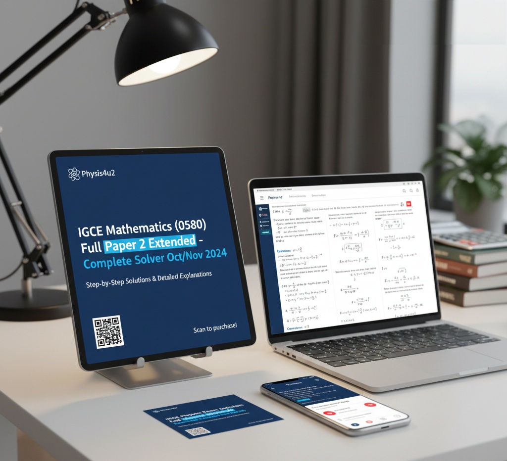 IGCSE Maths 0580/21 Oct/Nov 2024 (Extended) | Full Solved Past Pape...