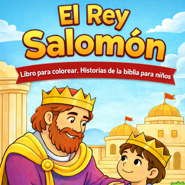 Ebook: La Historia del Rey Salomón, libro para colorear - helena Go...