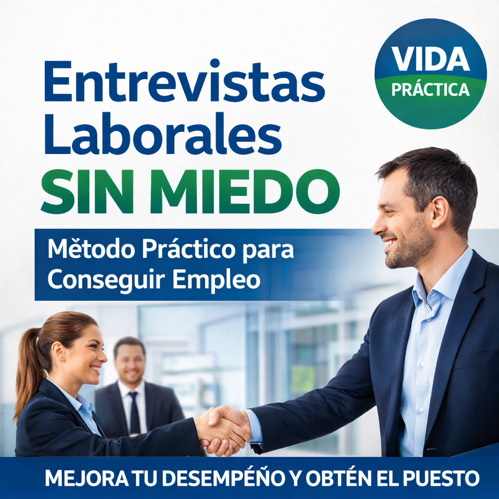 Entrevistas Laborales Sin Miedo: Método Práctico para Conseguir Emp...
