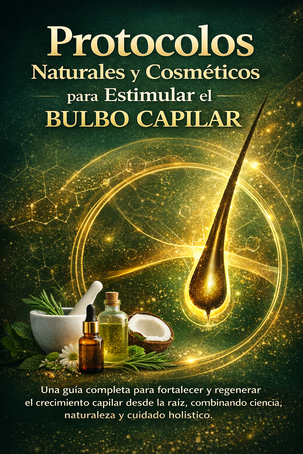Protocolos Naturales y Cosméticos para Estimular el Bulbo Capilar