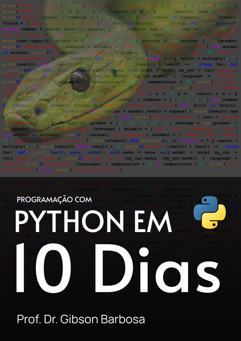Programação com Python em 10 Dias