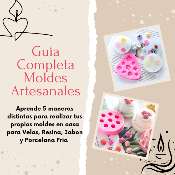 Guia Completa Moldes Artesanales "Aprende 5 maneras distintas para ...