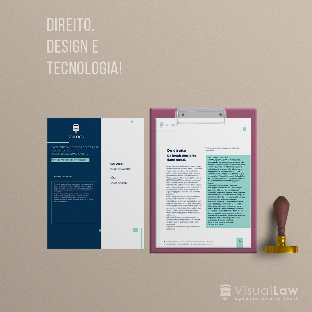 Pacote Visual Law - Agência Direito Fácil - Agência Direito Fácil