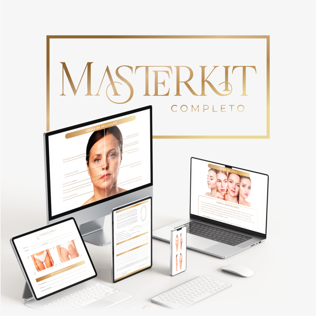 Kit Profissional para Clínicas: Fichas Estéticas + MasterKit Completo