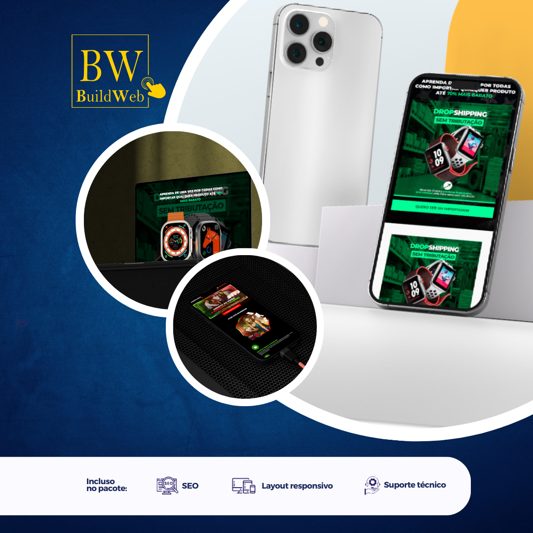 Landing Page Exclusiva - BuildWeb | Hotmart