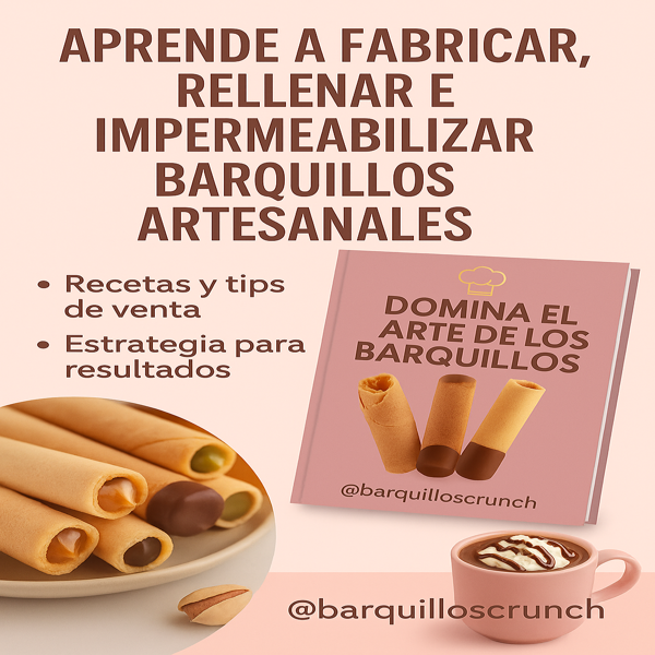 Aprende a Fabricar, rellenar y vender Barquillos que facturan!! - C...