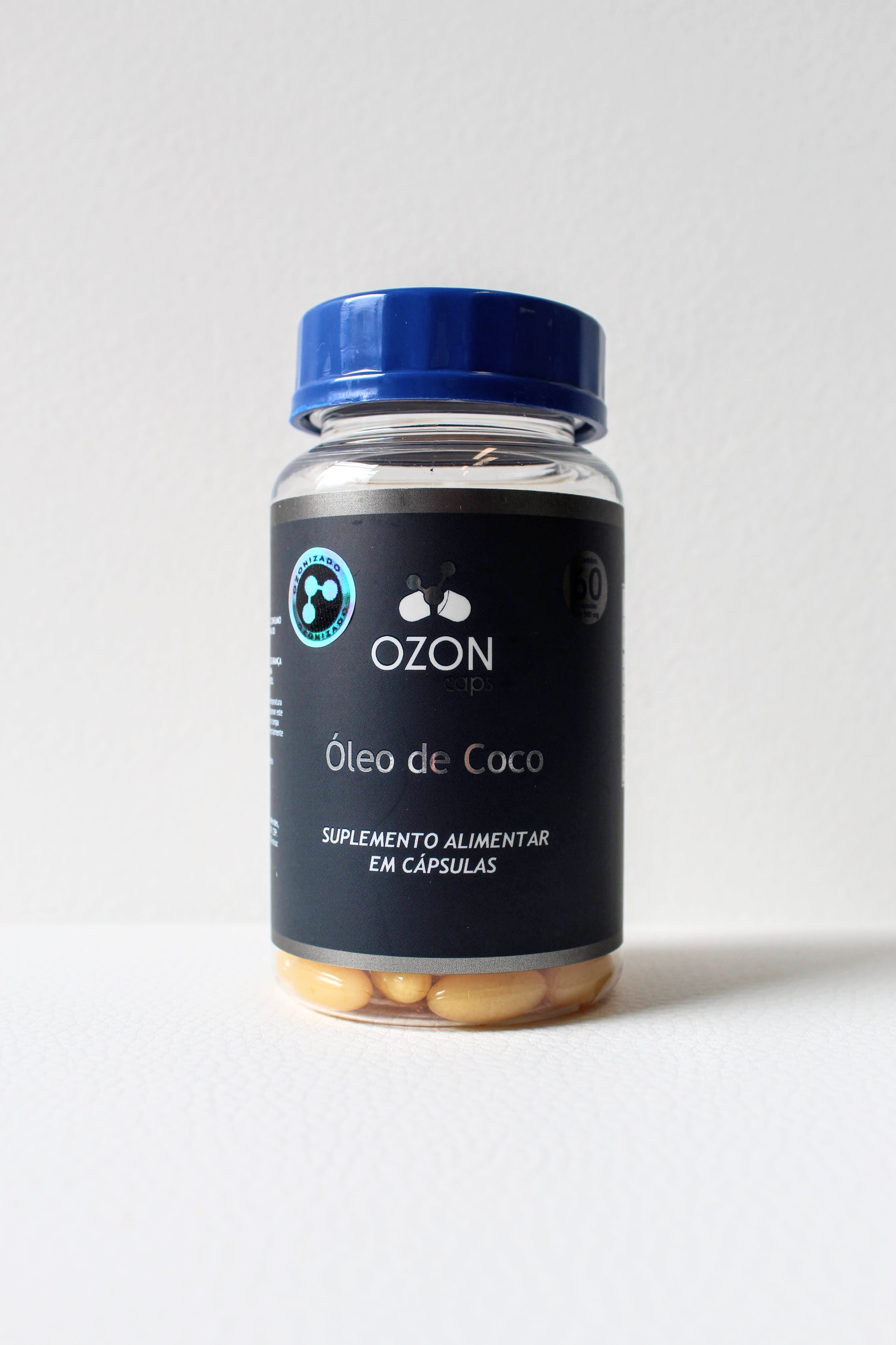 Ozon Caps – Óleo de Coco Ozonizado em Cápsulas (60 unidades) - Ozon...