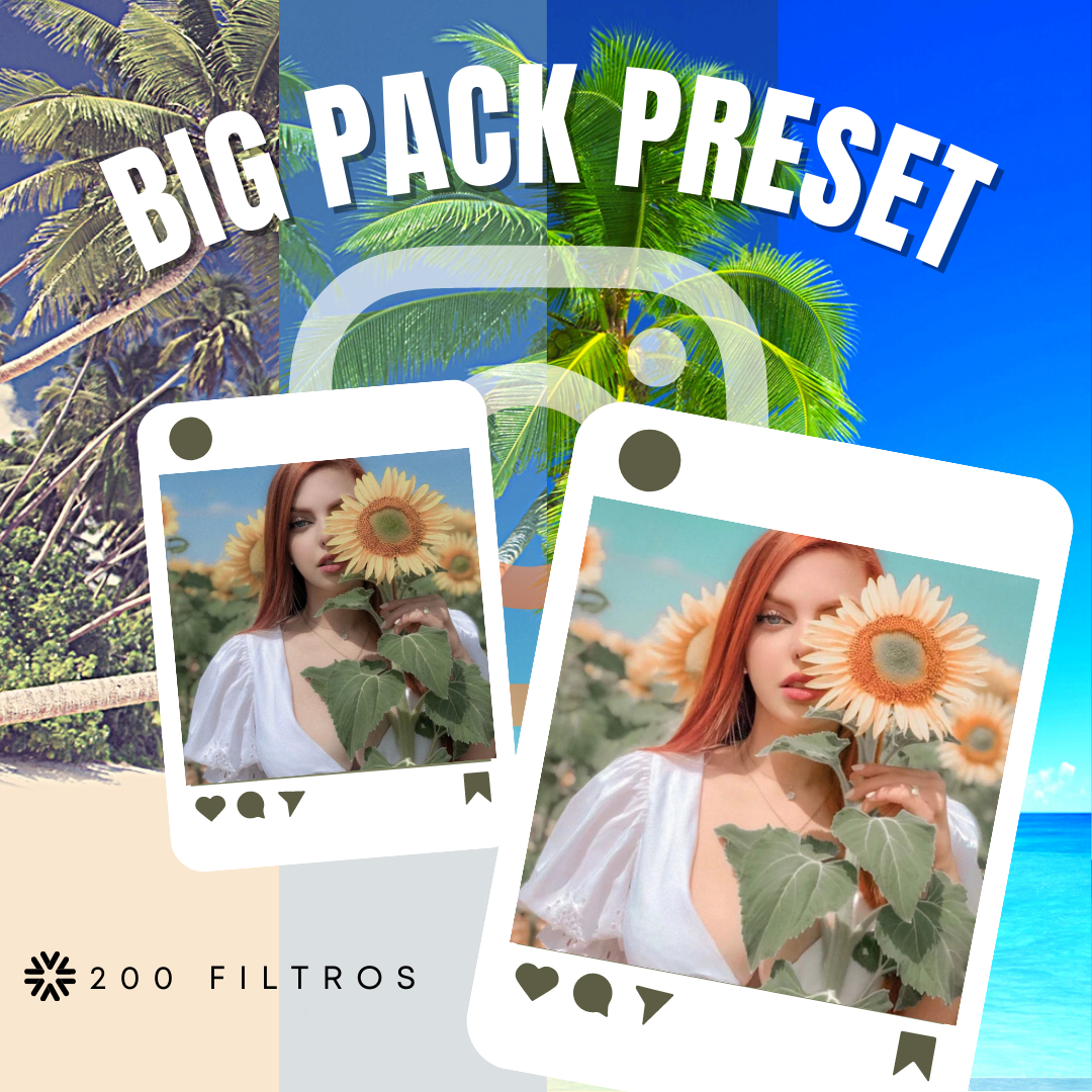 BIG PACK PRESET - Tania Almeida | Hotmart